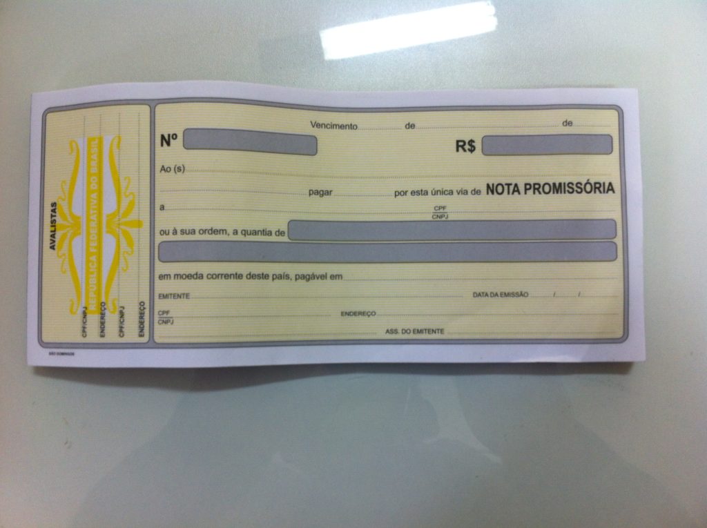 Nota Promissória, Aprenda como usa-lá - 2R Top